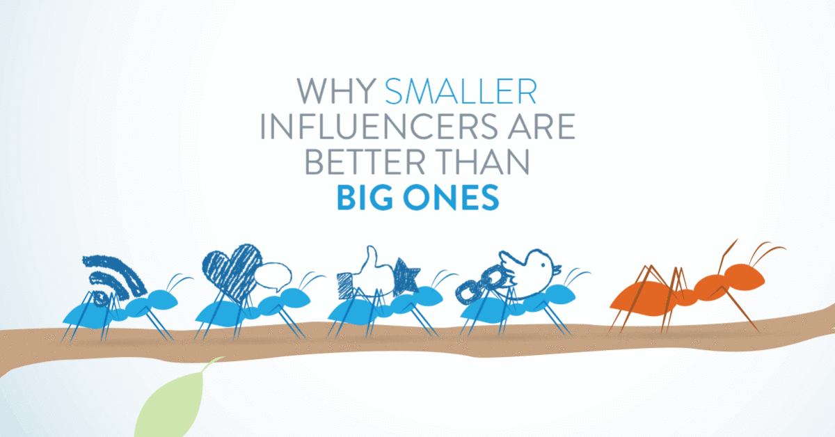 Why Smaller Influencers Are Better Than Big Ones - Giant Media